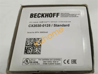 CX2030-0125 BECKHOFF CX2030-0125/Standard PLC host module Brand New DHL ...