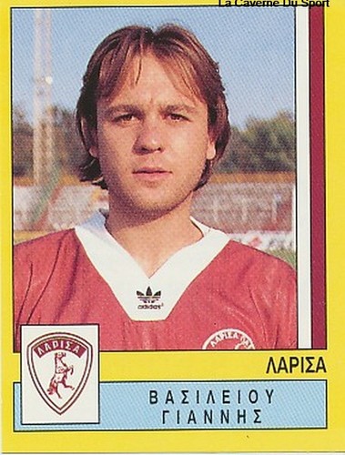 N°210 PLAYER AEL LARISSA GREECE HELLAS PANINI GREEK LEAGUE FOOT 95 ...