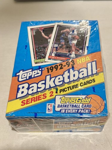 1992-93 TOPPS BASKETBALL SERIES 2 FACTORY SEALED BOX!!! | eBay