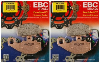 EBC Double-H Sintered Metal Brake Pads FA192HH (2 Packs - Enough for 2 ...