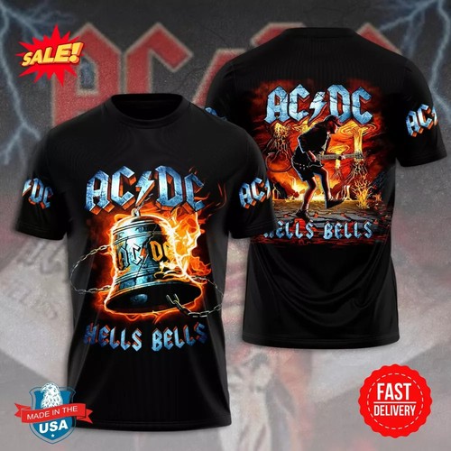 AC/DC Hells Bells 3D Shirt S-5XL | eBay