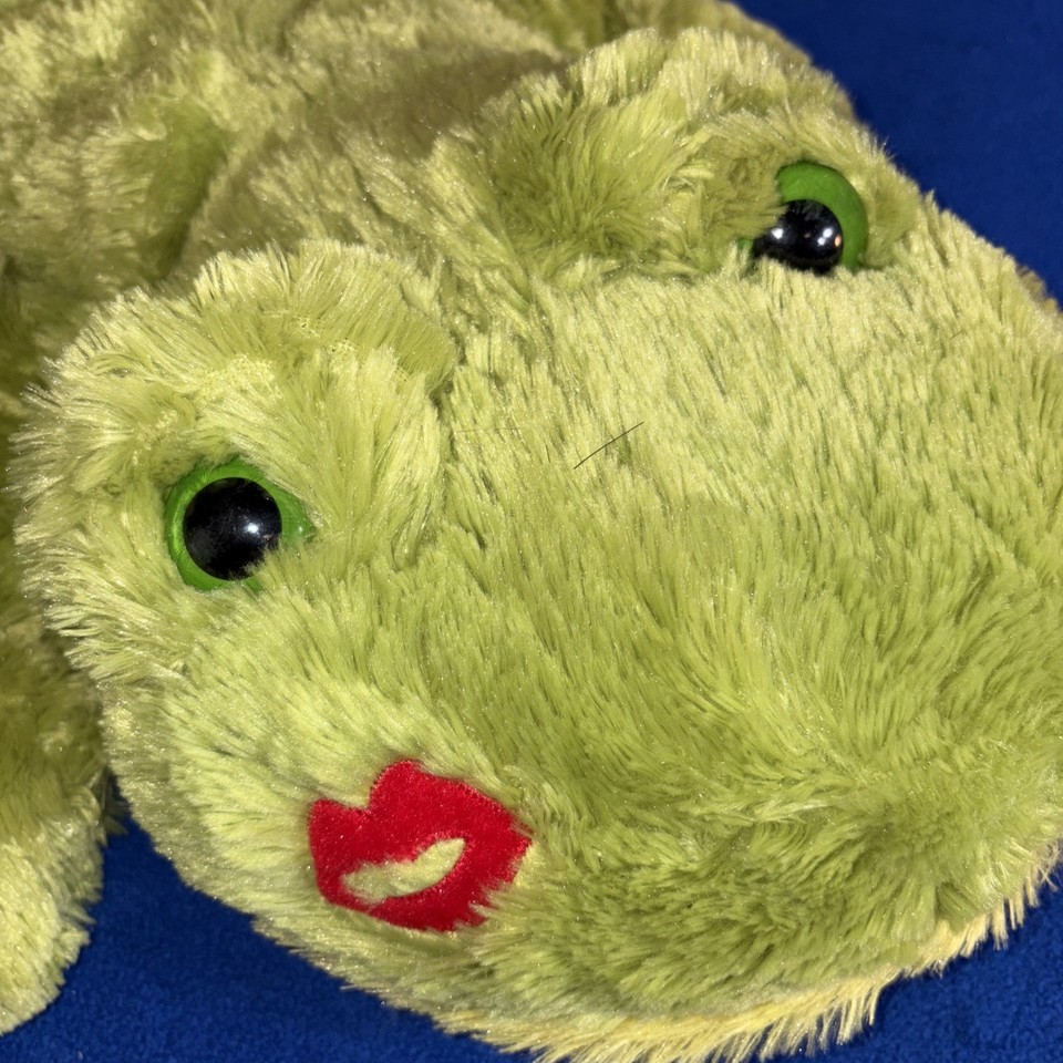 Dan Dee Collectors Choice Frog Plush Green Red Yellow 28” Floppy Jumbo ...