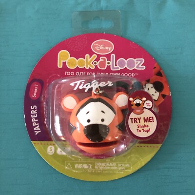 DISNEY POOK-A-LOOZ YAPPERS*TIGGER*SERIES 1*2010*MIP*NO YAP*GREAT GIFT ...