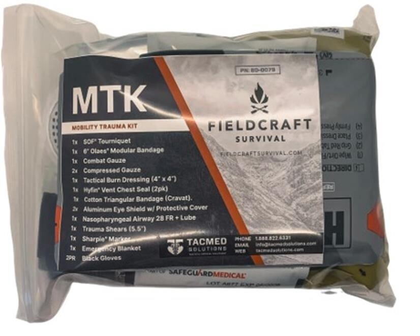 Fieldcraft Survival Mobility Trauma Kit (MTK) | eBay