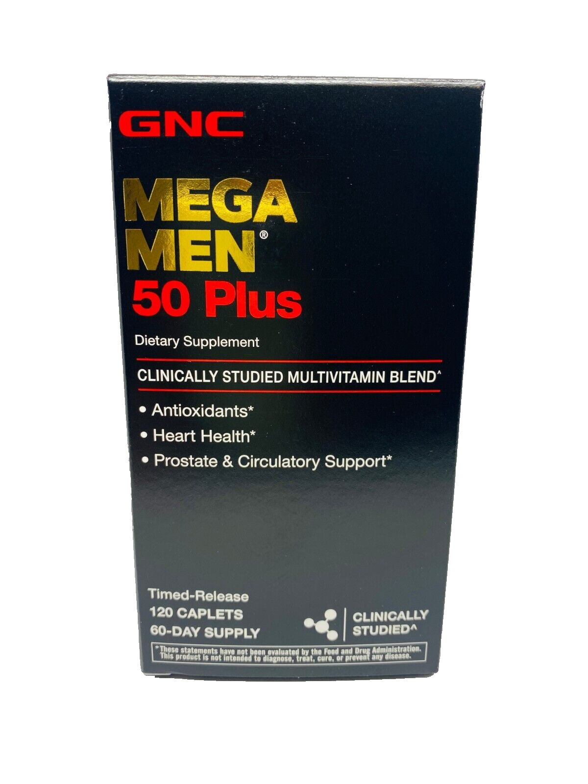 GNC Mega Men 50 Plus Multivitamin - Pack of 120 for sale online | eBay