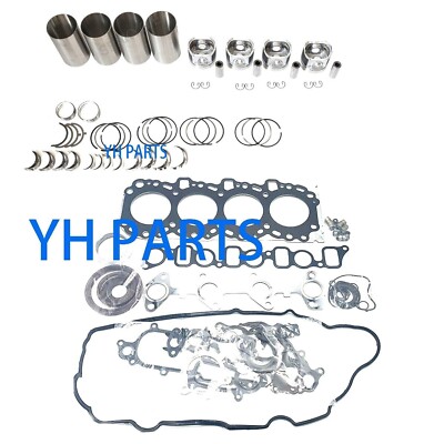 Overhaul kit For Toyota 2KD-FTV 2KD piston ring cylinder gasket bearing ...