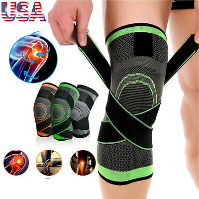 Circa Knee Sleeve Strap Compression Brace Support Joint Pain Arthritis ...