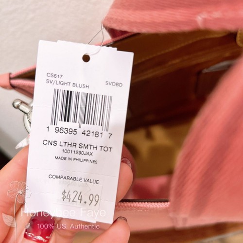 NWT Coach Smith Tote Bag medium size canvas CS617/CY367 | eBay