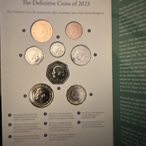 2023 KING CHARLES III DEFINITIVE COIN SET - BRAND NEW SEALED ROYAL MINT ...