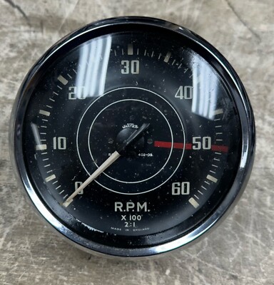 Triumph TR2, TR3, TR3A & TR3B Tachometer, 760-010 | eBay