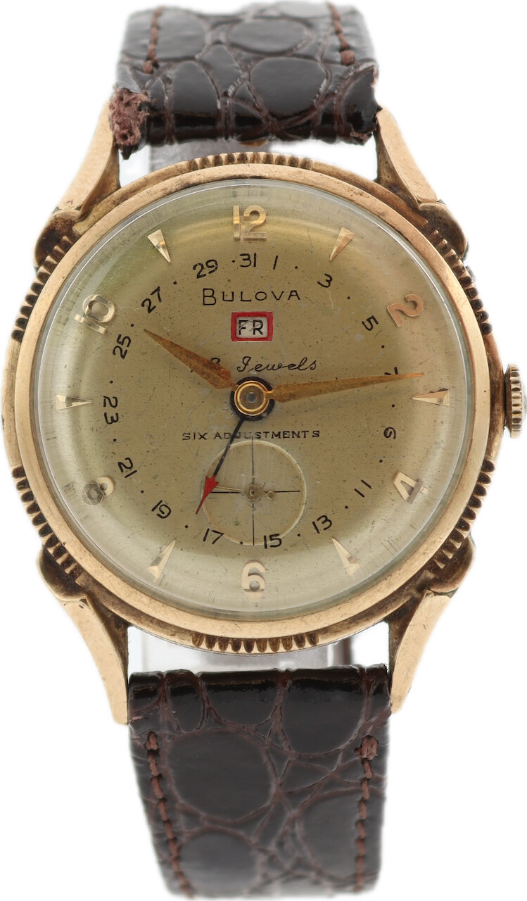 Vintage Bulova Calendar Date Pointer Men's Automatic … - Gem