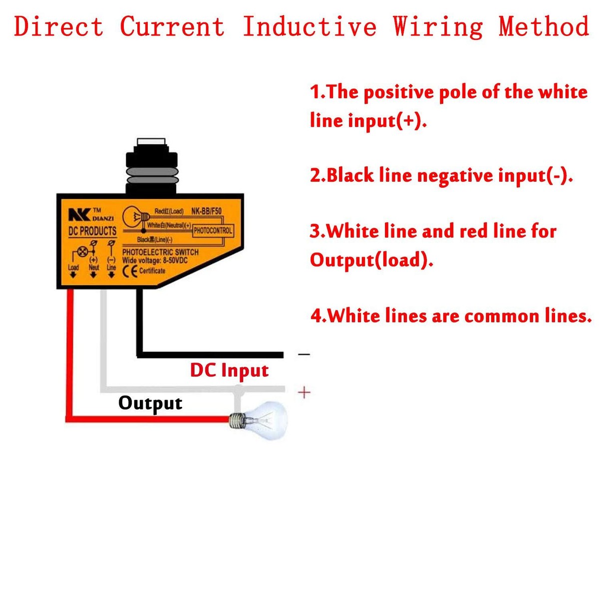 Photocell Switch Schematic Photoelectric Switch Wiring Diagram