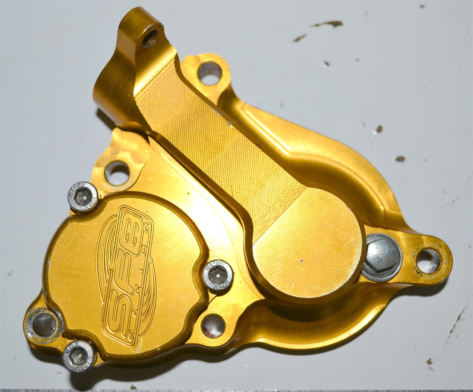 2005 Kawasaki Kx250f Oil Water Pump Cover Impeller Case Housing Rmz250 ...