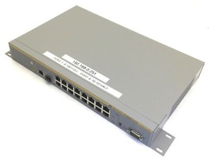 Allied Telesyn AT-8000S/16 Fast Ethernet Switch, 100-240VAC, .75A, 50 ...