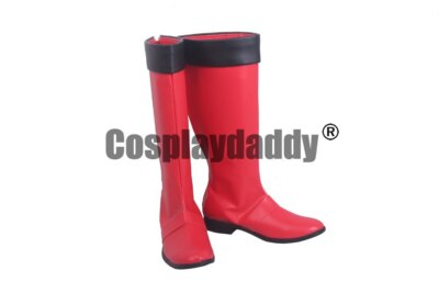 Tokumei Sentai Go-Busters Hiromu Sakurada Red Buster Cosplay Shoes ...
