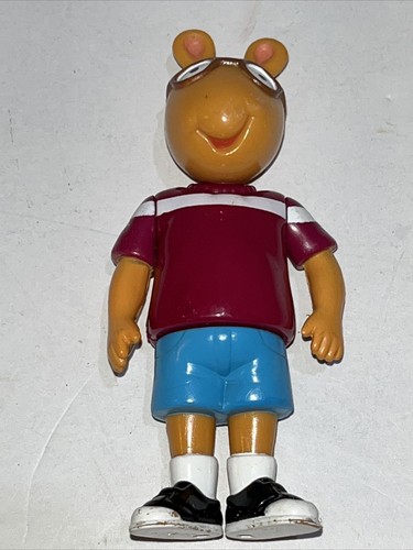 PBS Marc Brown Arthur Aardvark 4" Tall PVC Action Figure Hasbro 1996 ...