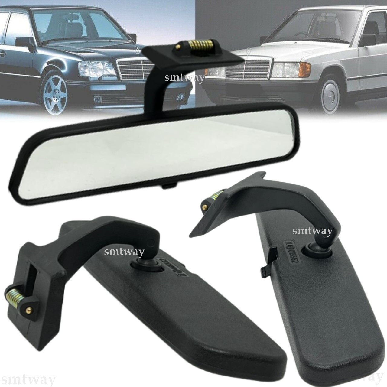 New Rear View Mirror For Mercedes Benz W124 S124 A124 190E 260E 300E ...