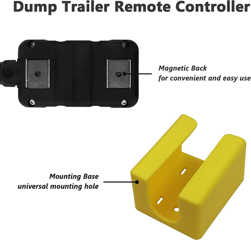 Zinger 3 Wire Dump Trailer Remote Control Switch 12V for Single Acting ...