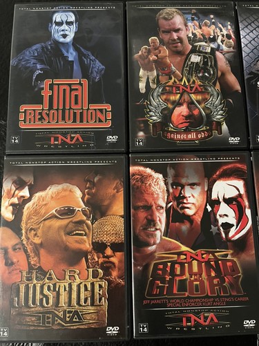 TNA WRESTLING DVD 2006 LOT 8 PPV EVENTS Kurt Angle/Samoa Joe/Sting | eBay