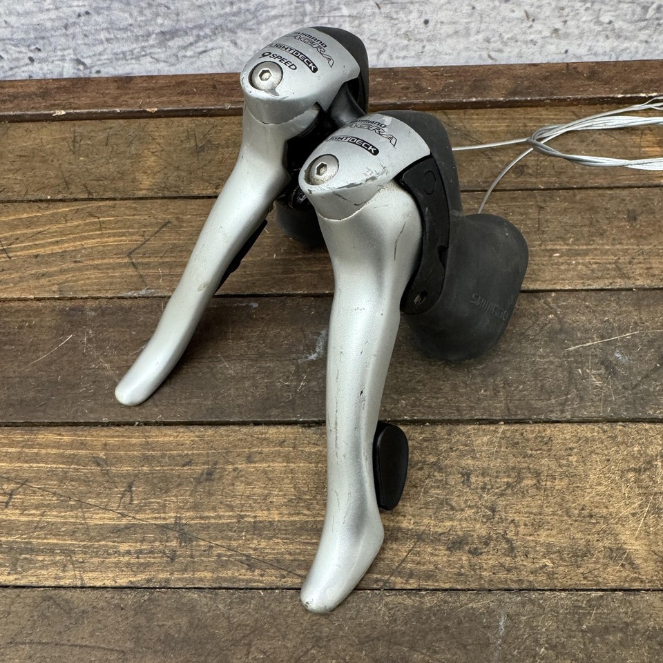 Shimano Tiagra ST-4400 Shifter Set Flight Deck 2x9 Speed Road Bike STI ...
