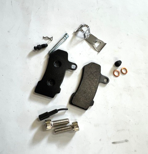 REAR BRAKE PAD SET FOR HARLEY FLHT FLHR FLHX FLTR 2008 & UP REP OEM ...