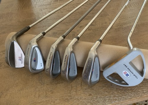 USKG Tour Series TS-6 Junior Golf Clubs: Irons - 4, 6, 8 + PW/SW ...