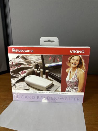 Husqvarna Viking 4D d-Card Reader/Writer Kit Complete Unused In Opened ...
