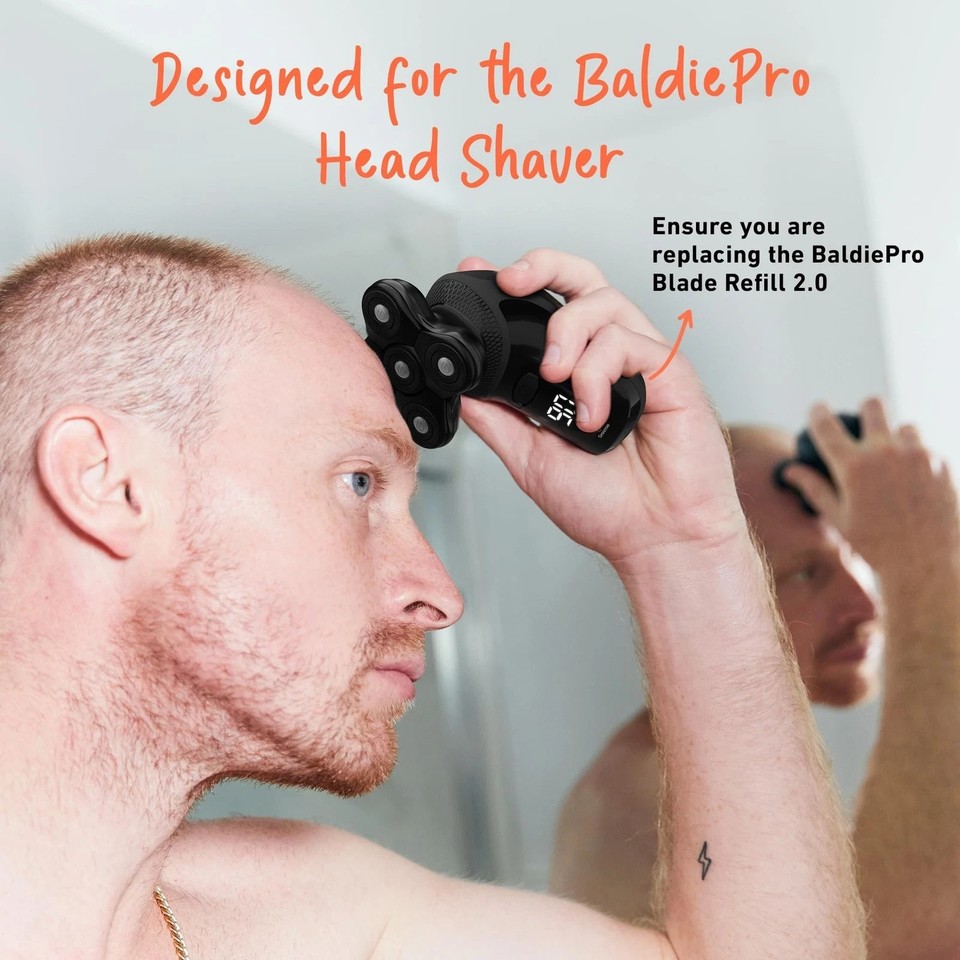 GROOMIE BaldiePro 2.0 Blade Refill for Baldie Pro Head Shaver GM134 | eBay