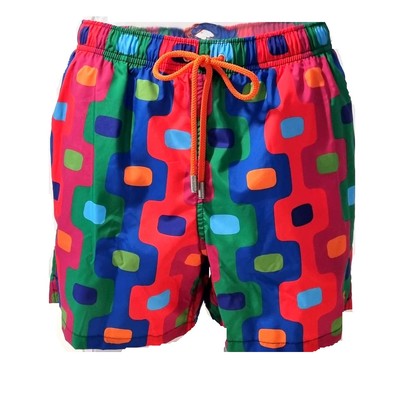 Gallo Boxer Mare Uomo Geometrico Quadri Verde Cactus Blu Rosso S M L ...