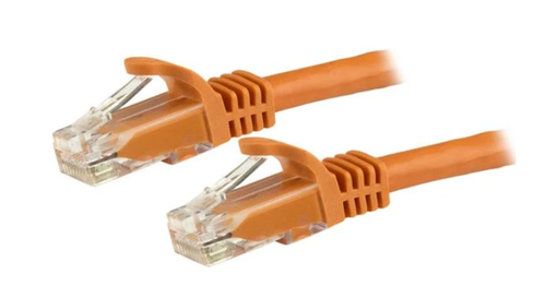Startech Cable - Orange Cat6 Patch Cord 7.5 m CAT6 Patch Cable ...
