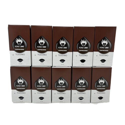 Tassimo King of Joe Espresso Coffee T-Discs for Tassimo Brewing Systems ...