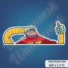 Mazinger_V1_Boss_Borot_Peeking_Decal_Stickers | eBay
