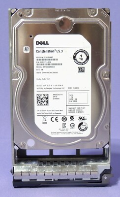 Dell Constellation ES.3 ST1000NM0033 1TB 3.5" SATA HDD - TESTED & WIPED ...