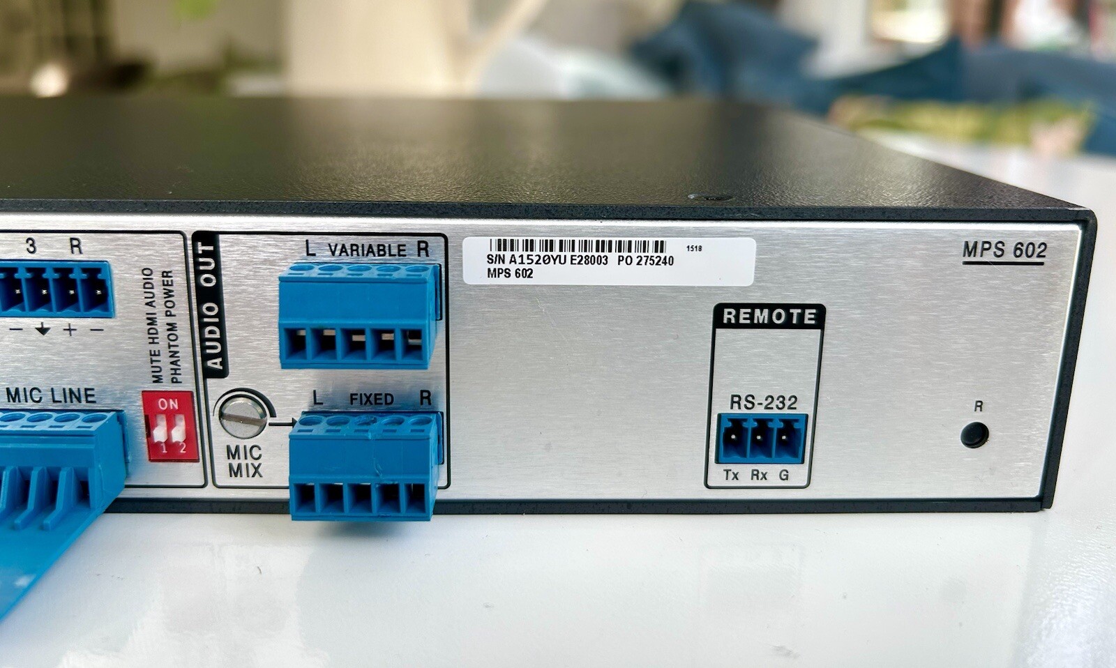 Extron MPS 602 Media Presentation Switcher Variable Preamp Output | eBay UK