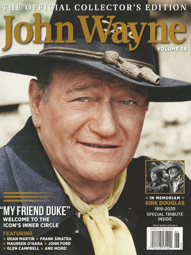 Official Collector's Edition John Wayne 34 My Friend Duke Kirk Douglas ...