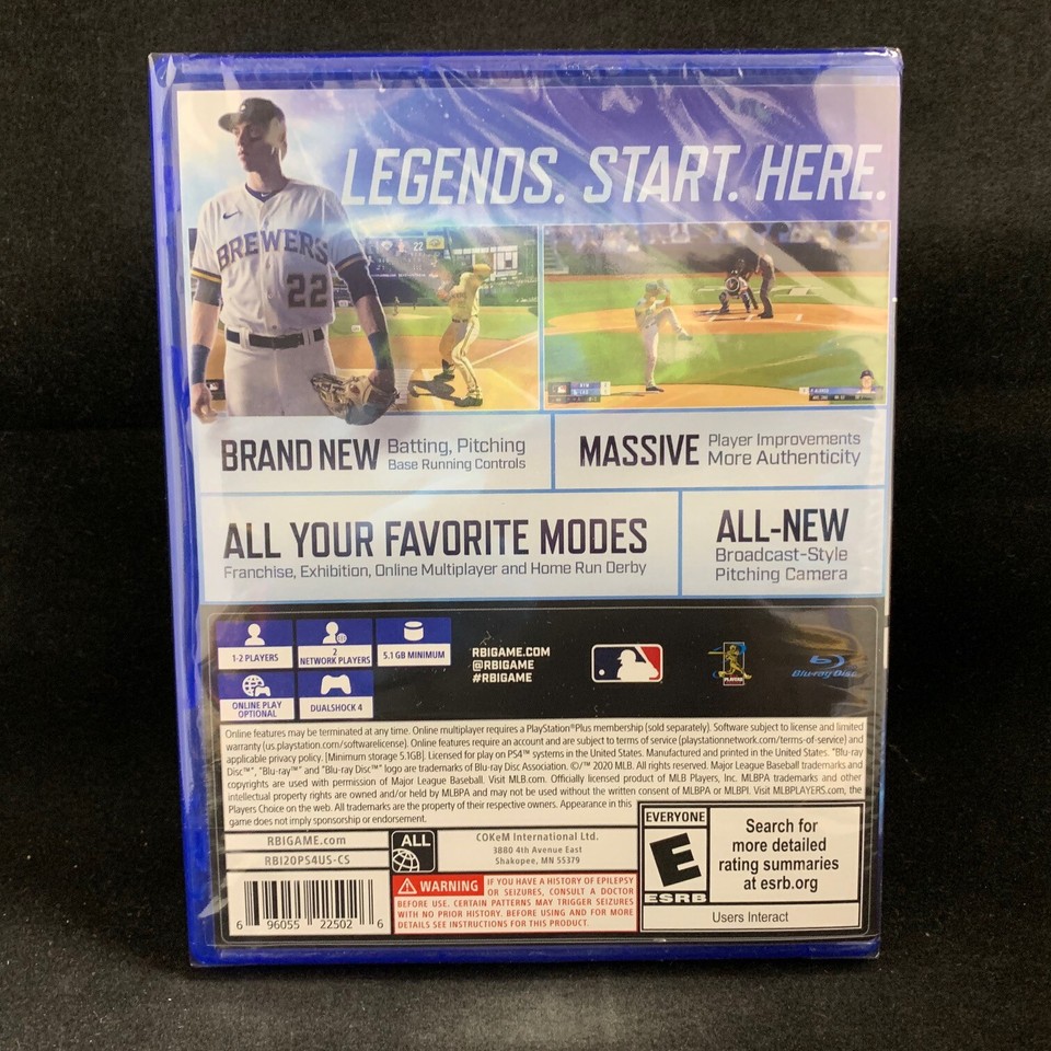RBI Baseball 20 (PS4) BRAND NEW / Region Free | eBay