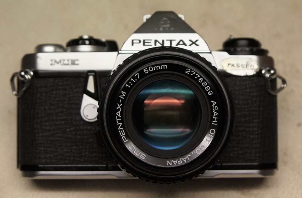 Pentax ME 35mm SLR Film Camera with 50MM M F1.7 Lens, meter working | eBay