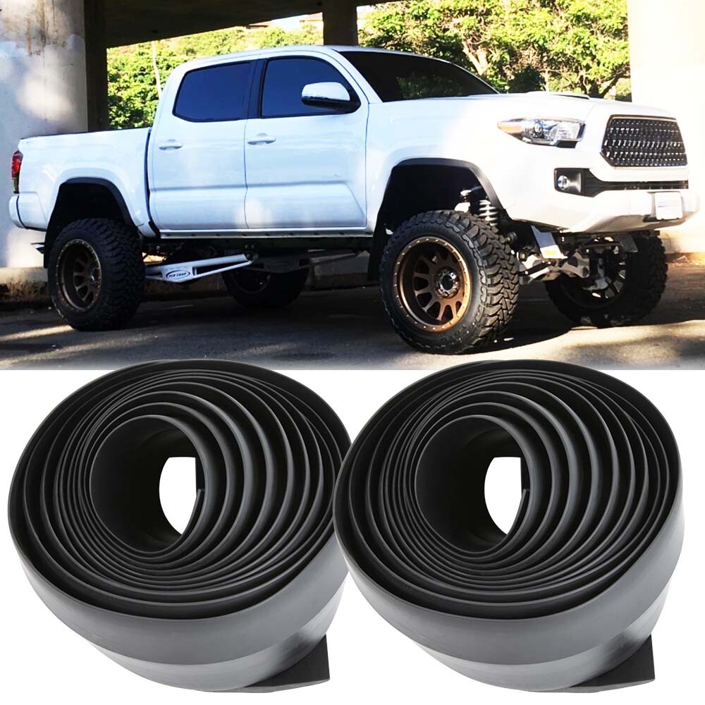 2* 3.2M PVC Wheel Eyebrow Arch Trim Strip Fender Flares For Toyota ...