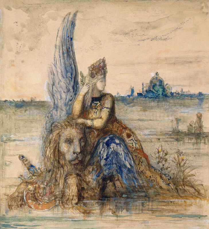 Gustave Moreau Drawings