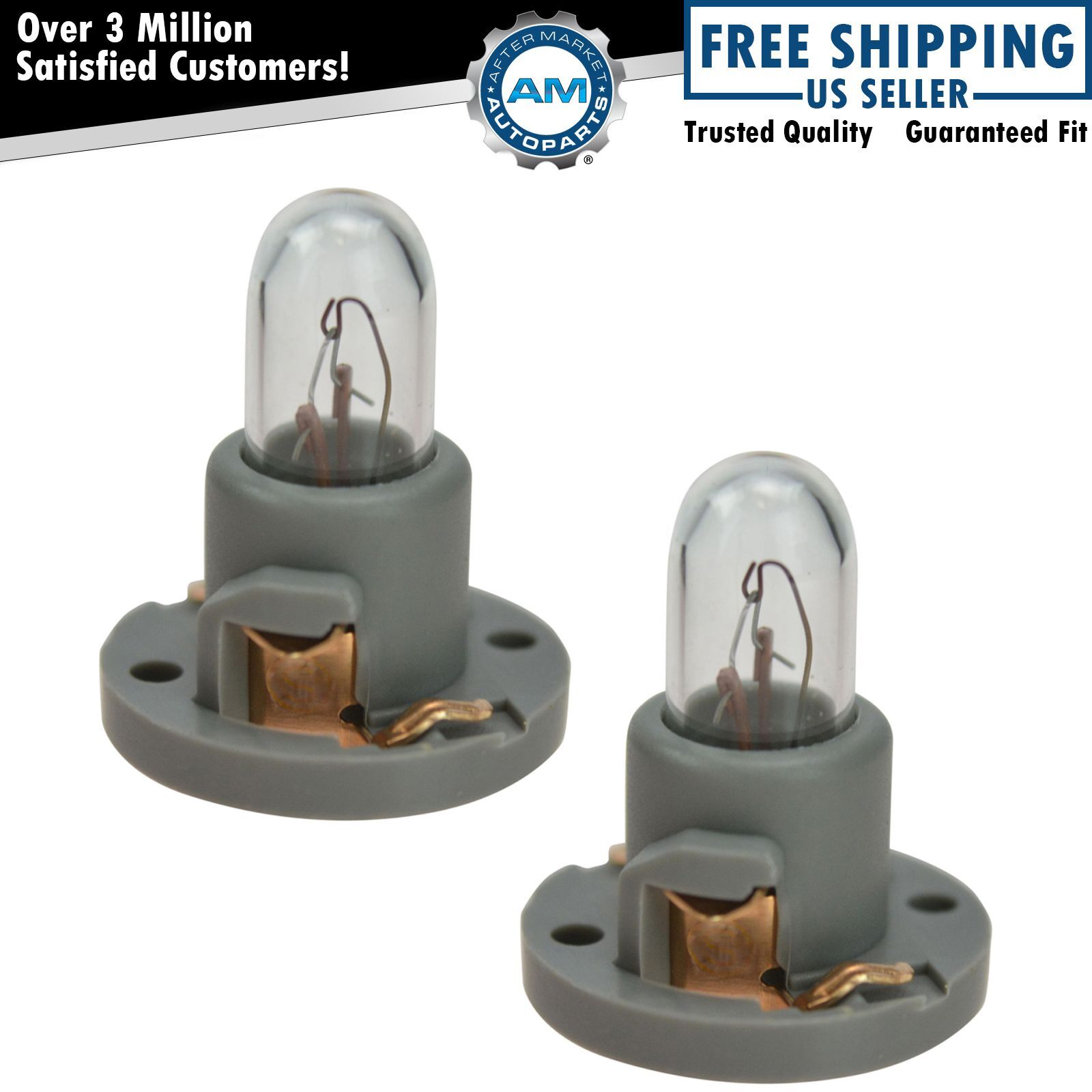 OEM 9001009017 Climate Control Light Bulb & Socket Pair for Toyota ...