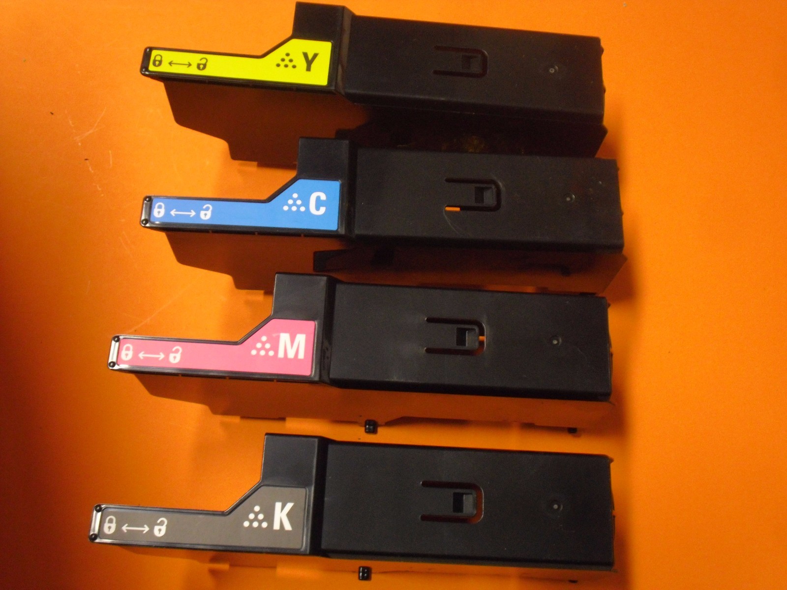 4PK Genuine Xerox Phaser 6500 6500N 6500DN 6505 Holder Toner CRU BMCY ...