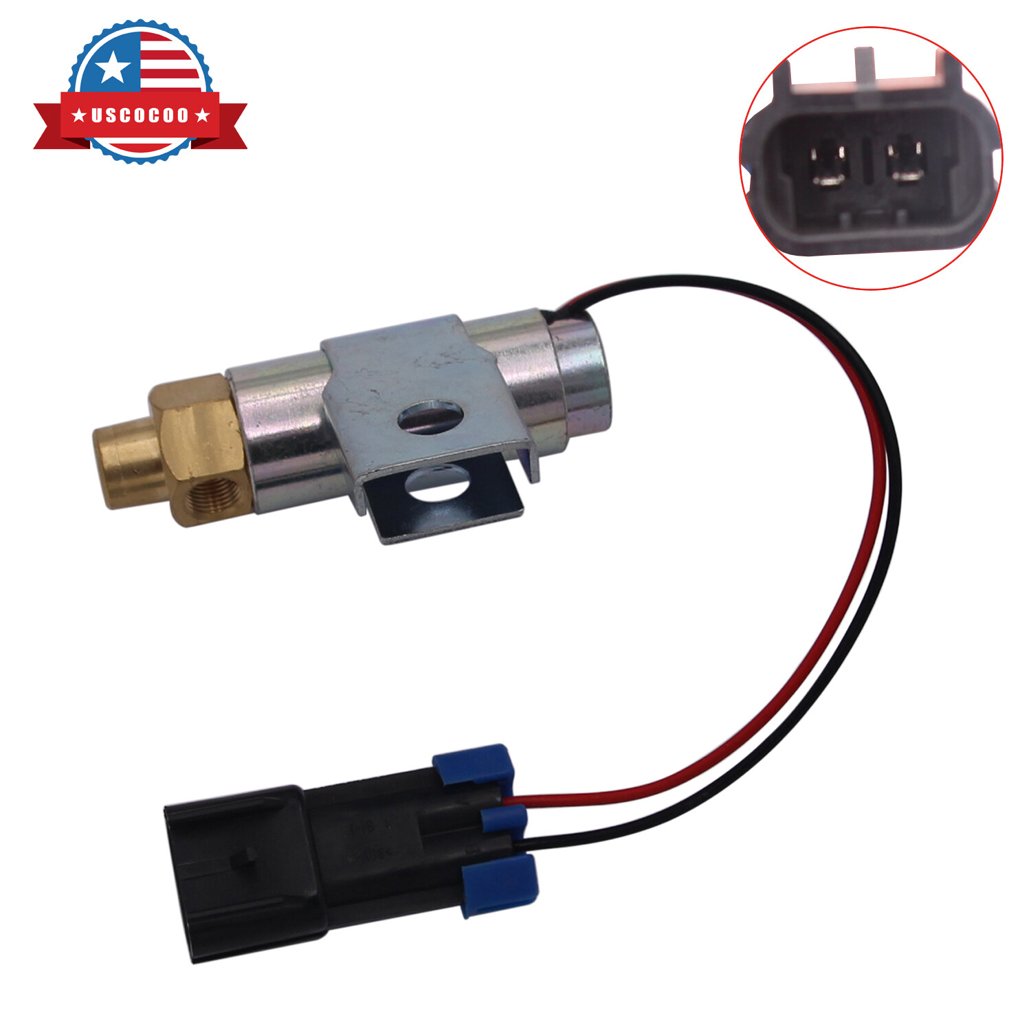New Fan Clutch Solenoid Air Valve 12V 1689785C91 Fit for International ...