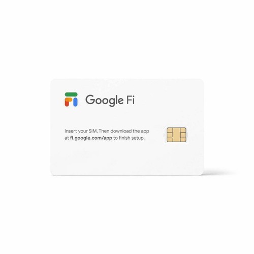 Google Fi Talk Text Data Fi SIM Card $20 credit code sent upon purchase ...