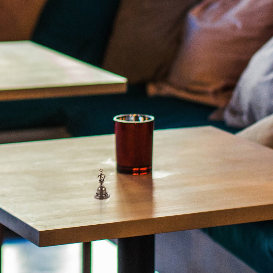 Portable Handbell Reception Bells Counter Desk Child Crank Call | eBay