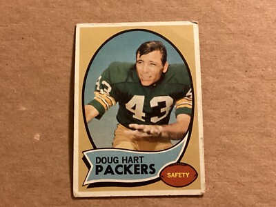 Doug Hart 1970 Topps #2 Green Bay Packers Football Card - Good | eBay