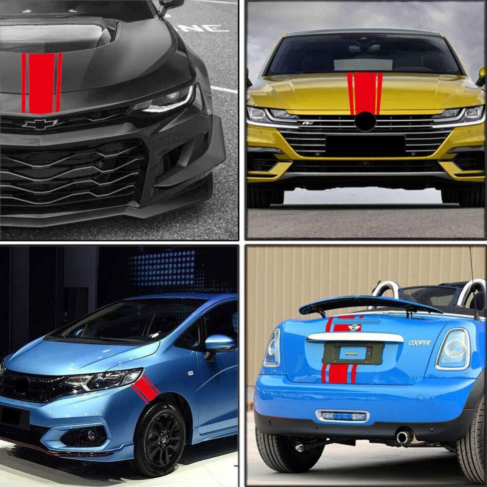 Sticker Material Car Hood Stripe Sticker for Car Vehicles | eBay