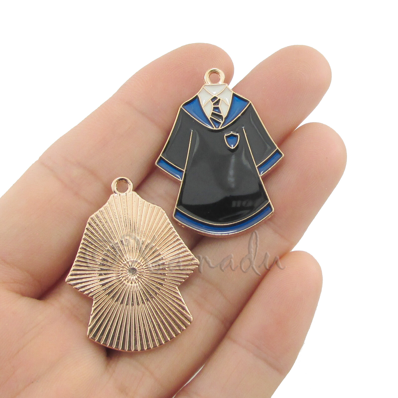 Ravenclaw House Robe Charms 32mm Gold Plated Pendants C4996 - 2, 5 Or ...