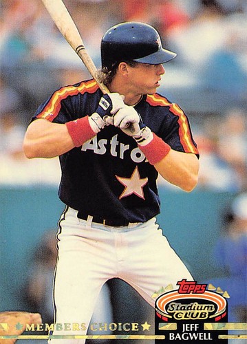 Jeff Bagwell 1992 Stadium Club 606a Houston Astros BASEBALL Card | eBay