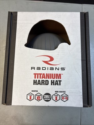 Radians TITANIUM Hard Hat THRXV-GRAY | eBay