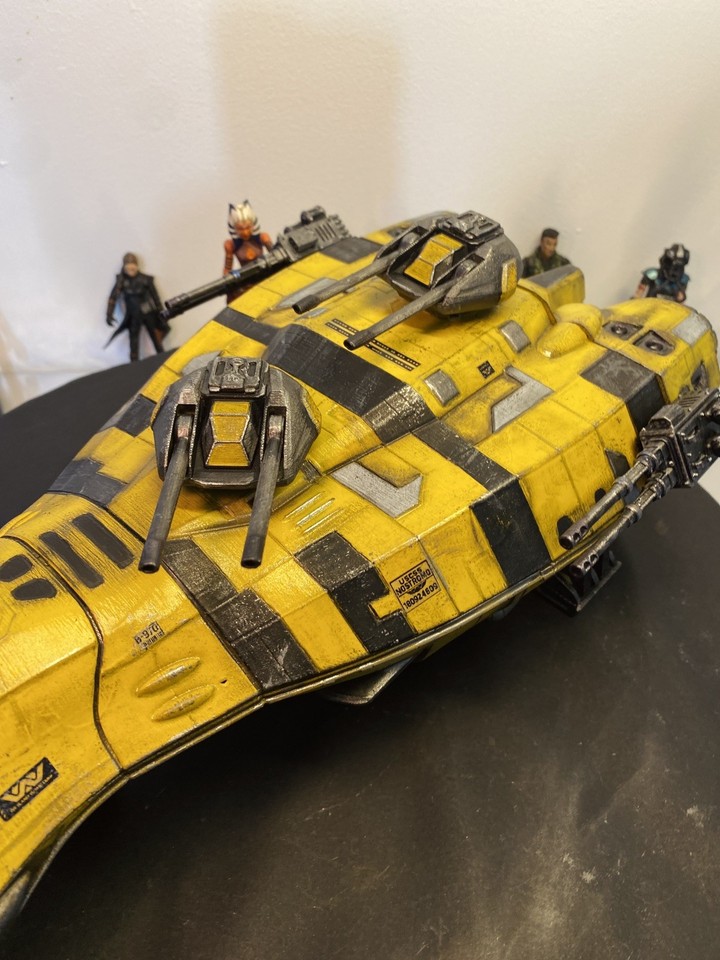 Star Wars Custom “Sunhammer” Lander – Heavy Weathered Dropship vintage ...